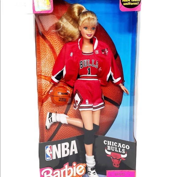 Toys | Barbie Chicago Bulls Doll Nba Team Uniform | Poshmark